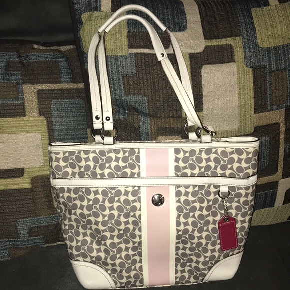 Coach | Bags | Coach Signature Mini Tote | Poshmark